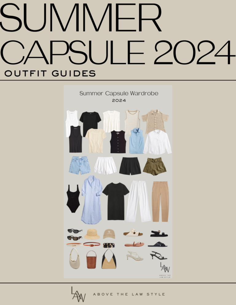 Summer Capsule Wardrobe 2024 Outfit Guide - Above The L.A.W. Style