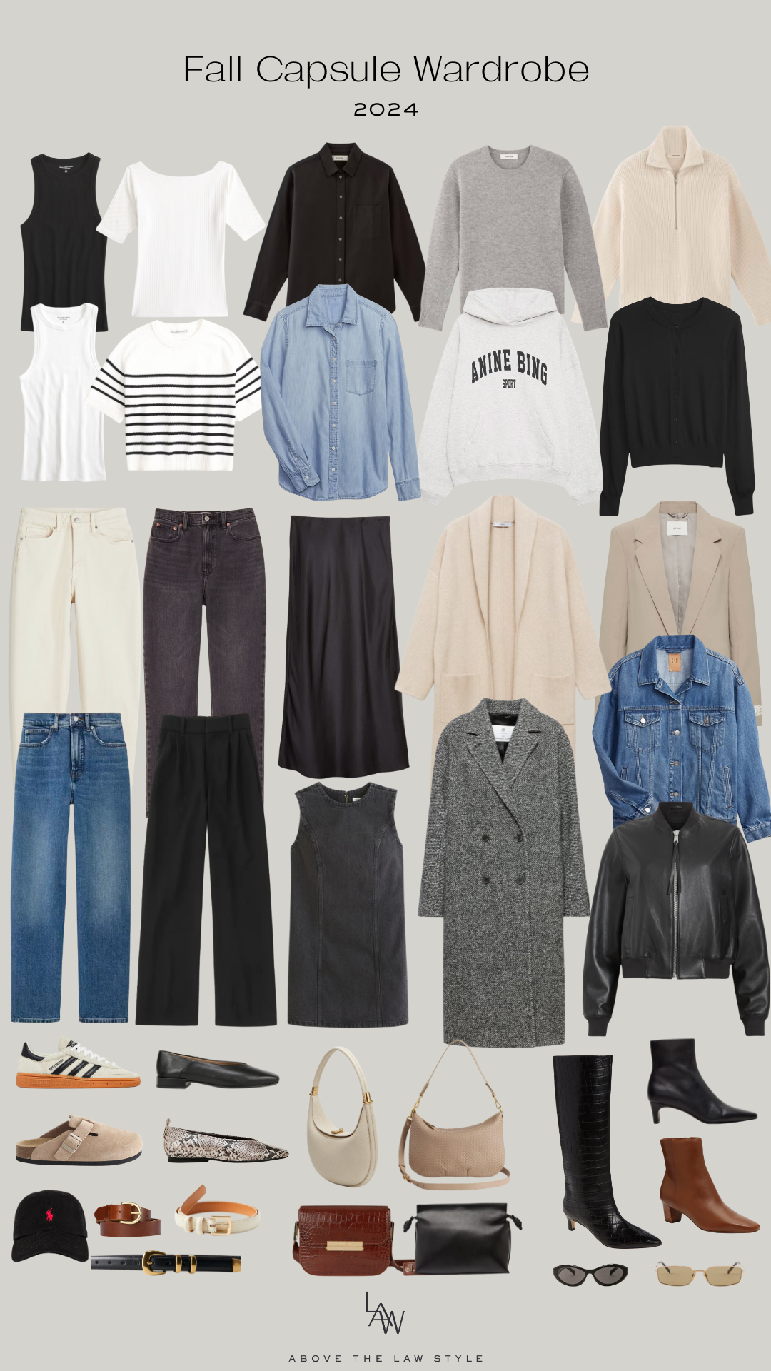 Fall Capsule Wardrobe 2024 - Above The L.A.W. Style